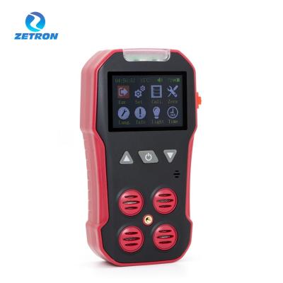 China Zetron CD4 Mining Diffusion Gas Meter CH4 / H2S / CO / O2 for sale