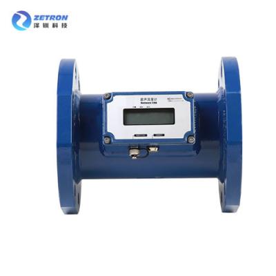 China Petroleum Chemical Ultrasonic Gas Flowmeter RS485 220V Built In Industrial Lithium Battery for sale