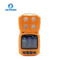 China Industrial Cl2 So2 H2s Toxic Portable Multi Gas Detector Datalog Function Ms104k for sale