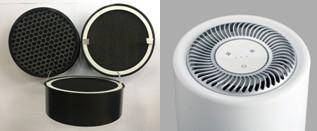 Cina Purificatore automatico dell'aria della luce notturna 59CFM, purificatore silenzioso dell'aria 15W in vendita