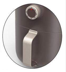 Cina Friggitrice nera dell'aria di dimensione del ristorante 300watt, friggitrice automatica dell'aria 3000ml in vendita