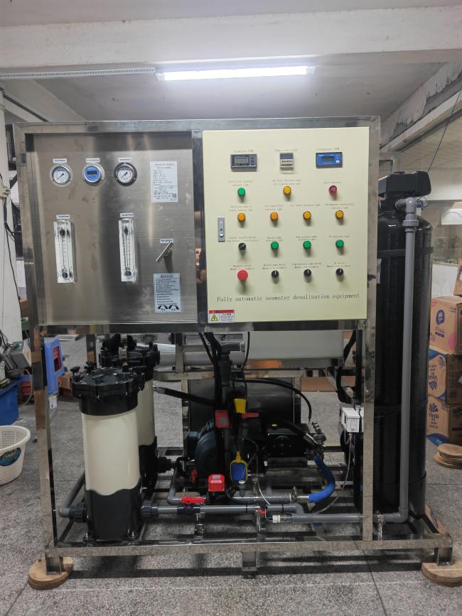 1000L/H High Concentration Salt Water Purification Plant - Industrial desalination system