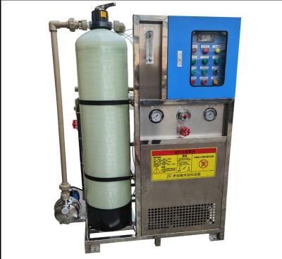 China Island Commercial Desalination Machine Reverse Osmosis Seawater Production Unit for sale