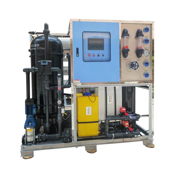Quality Regular Cleaning Servicing Required RO Seawater Treatment Plant For Industrial Cleaning Wastewater for sale