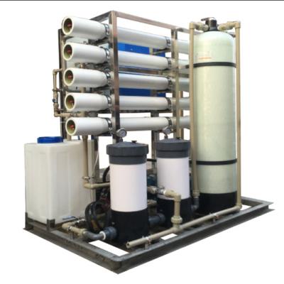China 220V Touch Screen Salt Water Desalination Machine 5500W 1000 Liters Per Hour for sale