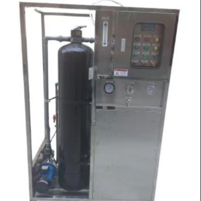 China Stainless Steel Seawater Desalination Machine 7 Tons Marine Desalination System for sale