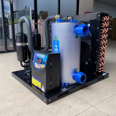 China Aquaculture Air Cooled Screw Chiller Ocean Desalination Machine ±1°C Temperature Control for sale