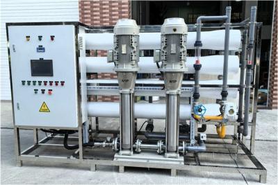 China 100T/D Seawater Purification System Plant 3500KG Capacity 380V - 440V Voltage for sale