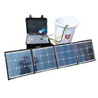 Quality Mobile Solar Powered Water Desalination Machine 12V Seawater Desalination System for sale