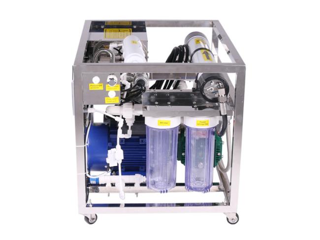 Nettronics Desalination System installation and operation view