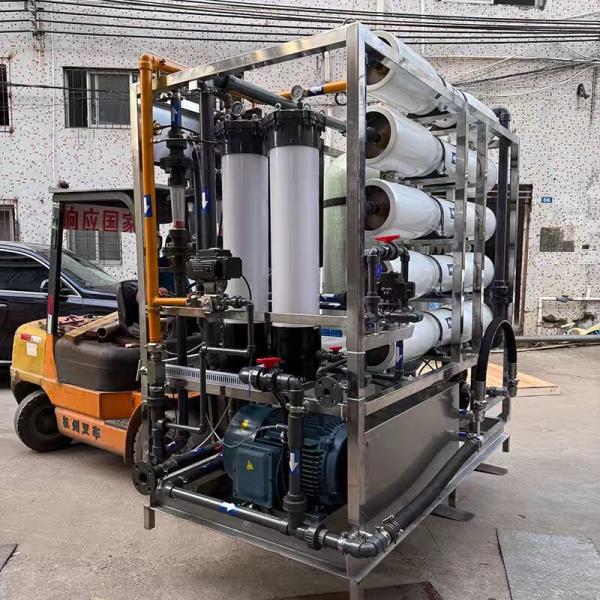 Quality 1000L/H High Concentration Salt Water Purification Plant for sale