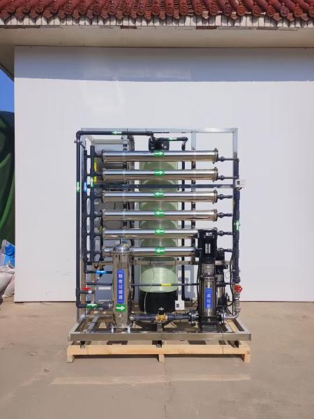 Quality High Efficiency Ocean Desalination Machine 6000W Seawater Ro System for sale