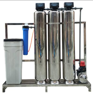 China High Pressure Spray Automatic Water Softener Machine Stainless Steel Water Treatment System for sale
