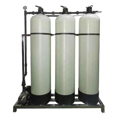 China Multi Media Frp Filter Tank Pretreatment Activated Carbon Quartz Sand Manganese Sand Tank for sale