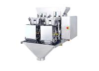 China Particles 2 Head 15L Hopper Linear Weigher Machine for sale