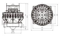 China Kenwei 240g Coffee Beans Combination Weigher for sale