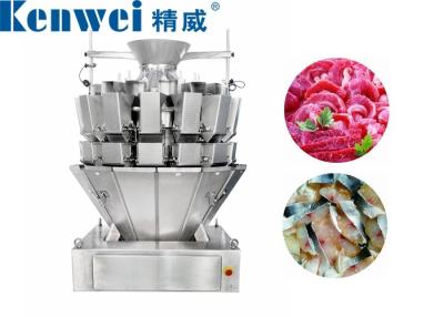 Cina Vite che alimenta a 14 il pesatore capo di Multihead per l'anatra della carne di maiale del pollo in vendita