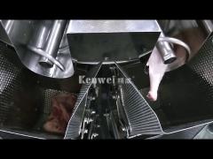 14 Head 50P/M Screw Feeding Multihead Weigher For Sticky Products