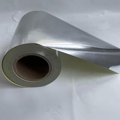 76mm Bright Silver PET 23UM Industrial Adhesive Label
