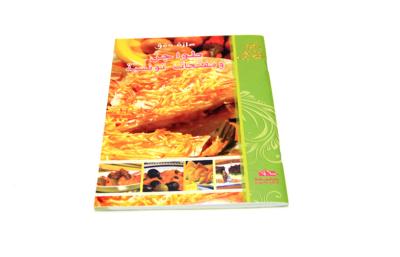Cina Libro di cucina di derivazione su misura che stampa grippaggio perfetto con il rivestimento UV in vendita