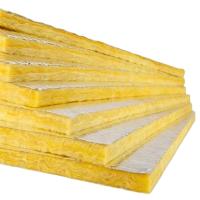 Quality Insulation Glass Wool Board With FSK Facing HVAC Duct Wrap Insulation for sale