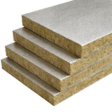 Quality Aluminum Foil Faced Acoustic Rock Wool For Partition System for sale