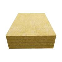 Quality Fireproof Rock Wool Core for Partition Wall Metal Sandwich Panels for sale