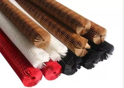 China Shockproof Honeycomb Paper Sleeve Custom Size 100% Recycled Paper Sleeve for sale
