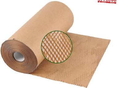China 100% Biodegradable Paper Wrapping Roll 80g Brown Wrapping Paper Roll Eco Friendly for sale