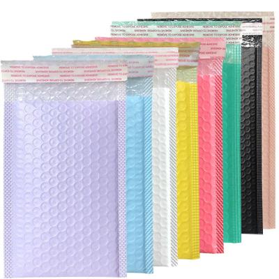 China Flexible And Lightweight Moisture-Resistant Matte Pearl Film Bubble Mailing Bag for sale