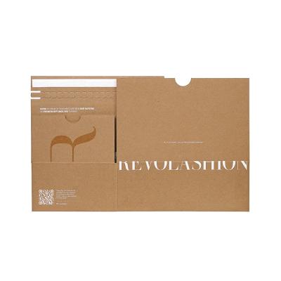 China Custom Cardboard Envelope Mailer Carton Zipper Strip  Adhesive Tear Strip for sale