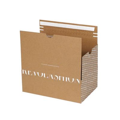 China Custom Cardboard Envelope Mailer Carton Zipper Strip  Adhesive Tear Strip for sale