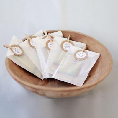 China Mini Glassine Paper Bag Flat Glassine Bags For Cookies And Snack for sale