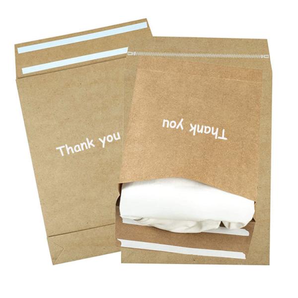 Quality Lightweight Flat Bottom Paper Bags Biodegradable Brown Paper Bags With Side for sale