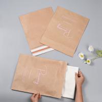 Quality Custom Logo Kraft Paper Bag Recyclable Underwear Packaging Bag Waterproof for sale