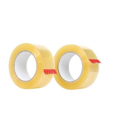 China Plastic BOPP Packing Tape Low Noise Self Adhesive Waterproof Tape Transparent for sale