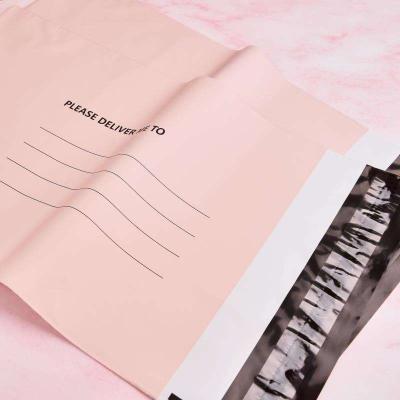 China Strong Adhesive Custom Poly Mailer Bag Soft Poly Mailer With Handle for sale