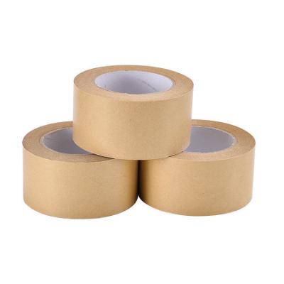 China Eco Friendly BOPP Packing Tape Waterproof Self Adhesive Kraft Paper Tape Custom Logo Printed for sale