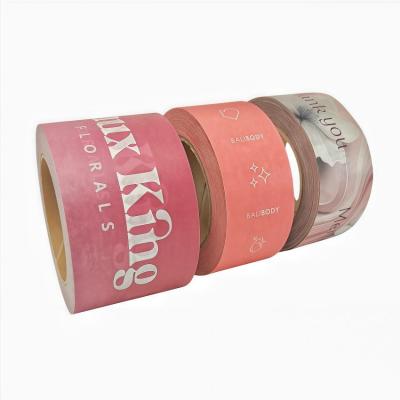 China Single Sided Custom BOPP Tape Eco Friendly Kraft Self Adhesive Paper Waterproof for sale