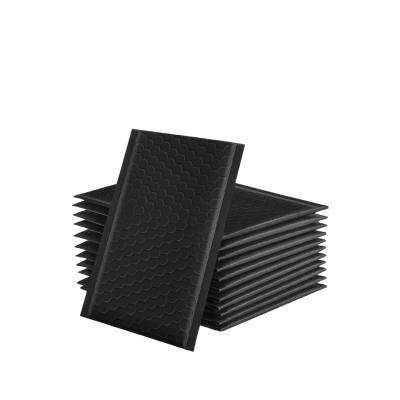 China Black Matte Self-Sealing Poly Bubble Transport Mailing Bag For Business Bubble Mail for sale