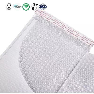 China Customized Poly Bubble Mailers White Bubble Shipping Envelopes Waterproof for sale