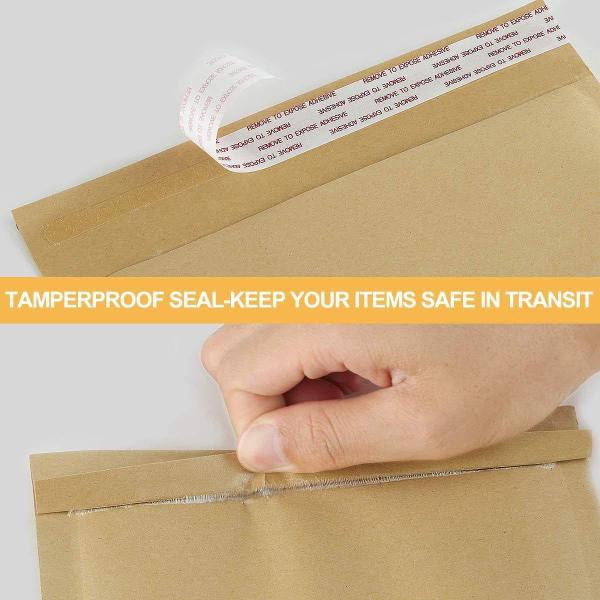 Quality Custom Logo Printed Padded Mailer Envelopes Compostable Padded Kraft Mailer Eco for sale