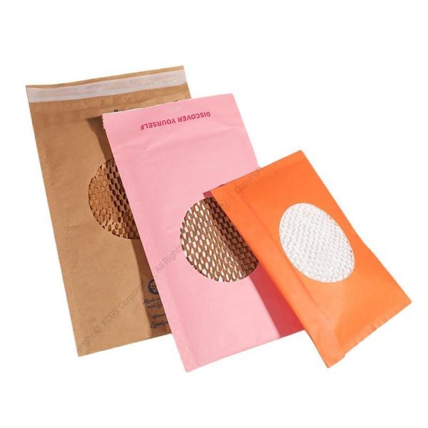 Quality Honeycomb Structure Paper Padded Mailer Recyclable Custom Padded Envelopes for sale