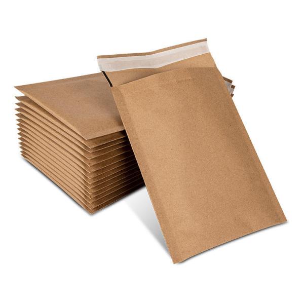 Quality Shockproof Padded Kraft Mailers Eco Friendly Custom Padded Mailers Tear for sale