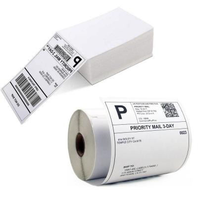 China Full Color Printing Thermal Label For Barcode With Perferation Line Transfer Thermal Label for sale