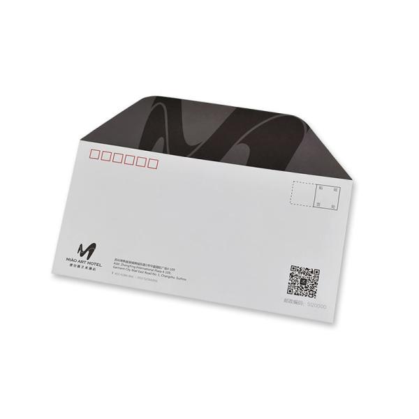 Quality Moisture Resistant Kraft Paper Envelopes Lightweight Custom Business Envelopes For Mail Letter Use for sale