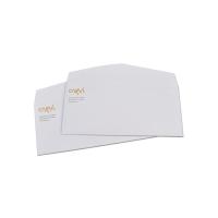 Quality 80gsm White Business Envelopes Customized White Paper Envelopes Durable With for sale