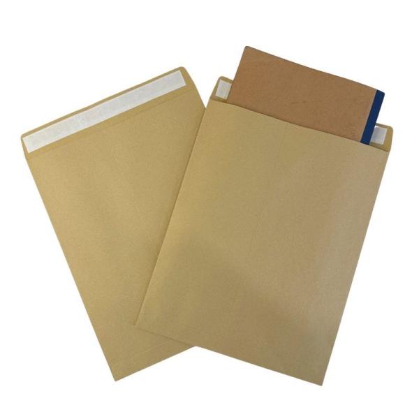 Quality Customized Brown Kraft Paper Envelopes C6 A5 A4 Self Adhesive Envelopes for sale