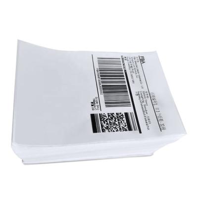 China Oil Resistant Thermal Adhesive Labels Custom Sizes Thermal Roll Labels White for sale