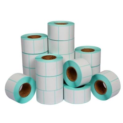 China Waterproof Thermal Adhesive Labels Tear Resistant Thermal Transfer Labels Customized for sale